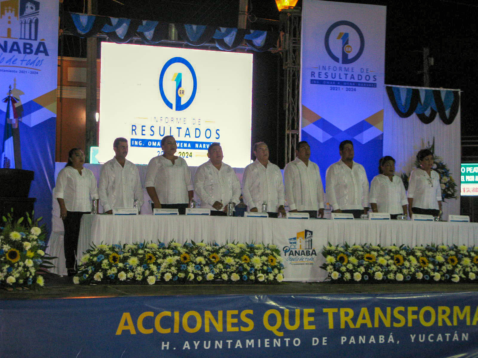 PANABÁ PRIMER INFORME DE GOBIERNO | El Oservador